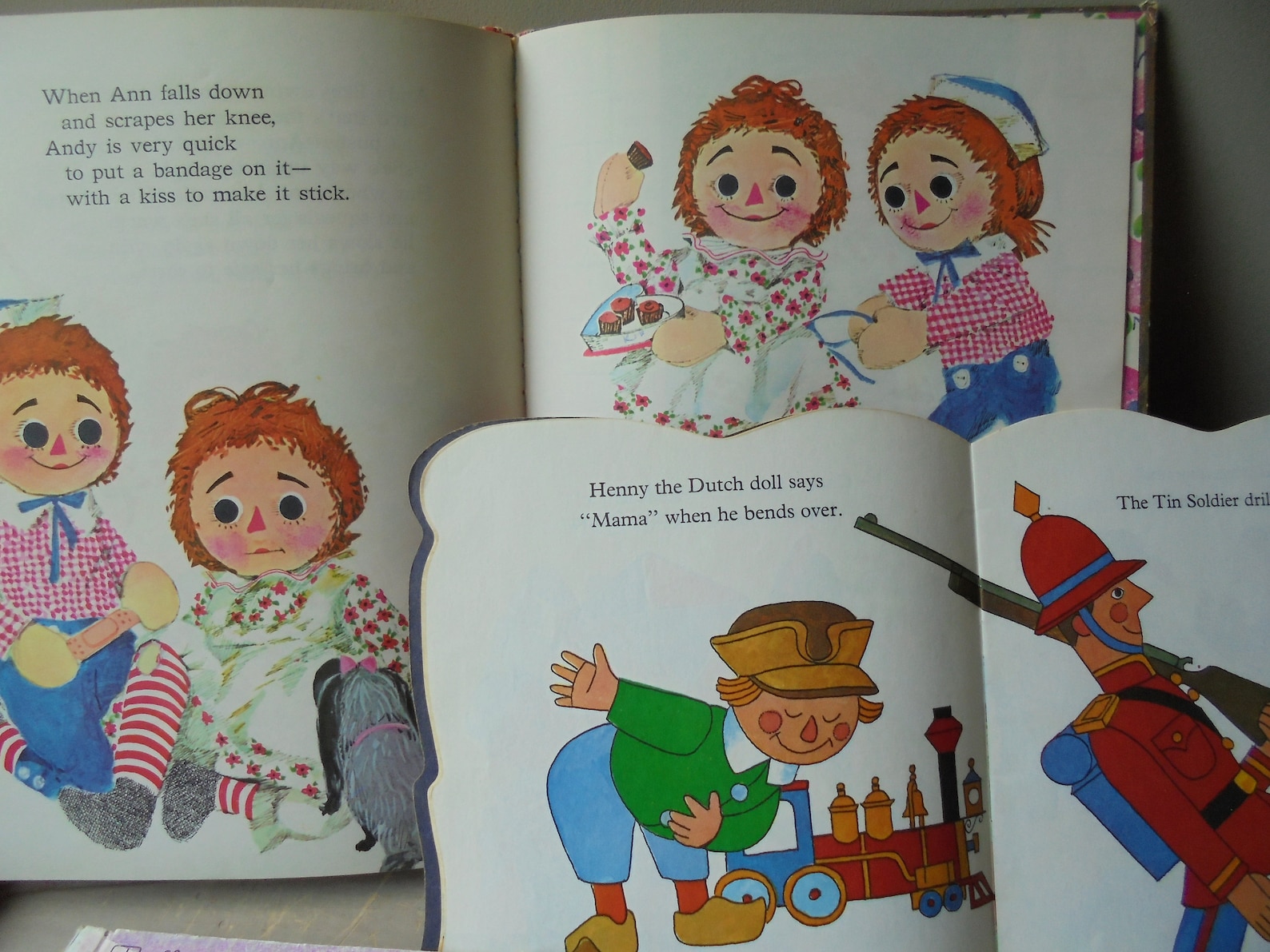 Raggedy Ann Book Collection Vintage Raggedy Ann and Andy - Etsy