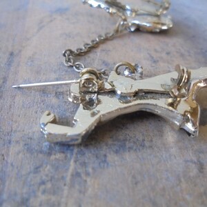 Vintage Brooch of Dancing Couple, Two Dancers With Chain Pin, Vintage ...