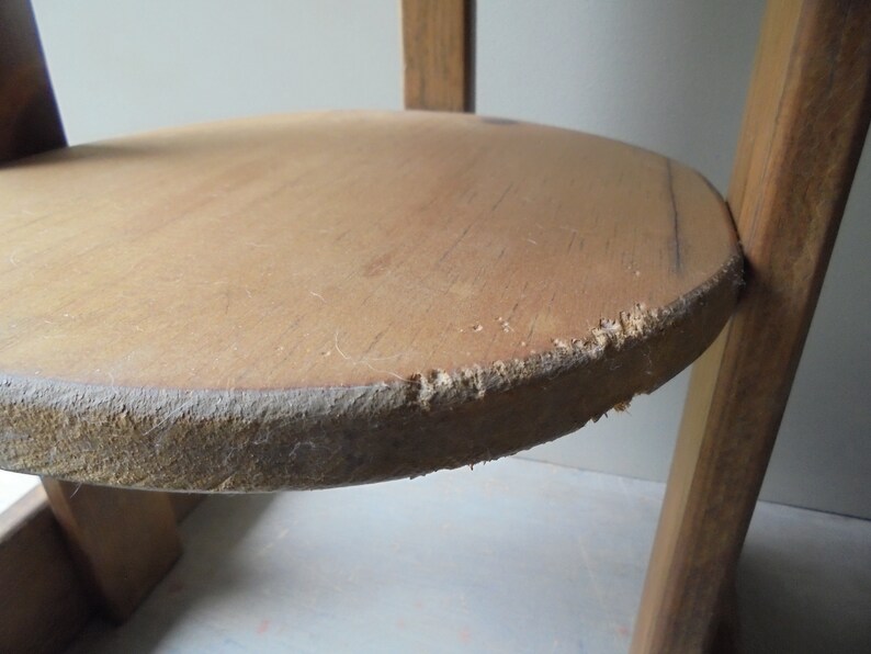 Vintage Pie Shelf Three Tiered Shelf Wooden Kitchen - Etsy