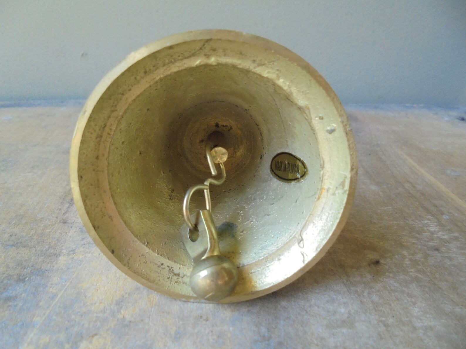 Vintage Clown Brass Bell, Pewter Clown With Top Hat, Decorative Clown ...