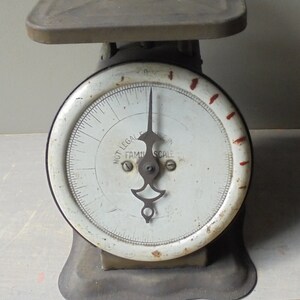The Canton Hdwe. Co. Scale, Antique Family Scale, Farmhouse Decor ...
