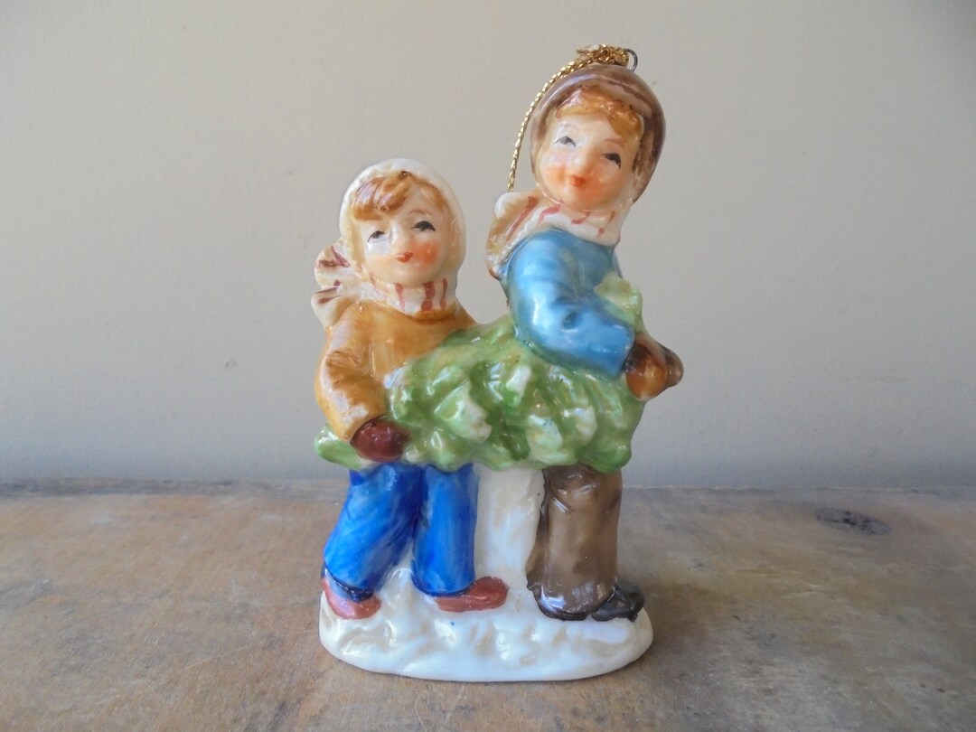 Vintage Bronson Saint Nick Nacks Porcelain Collectable Ornaments ...
