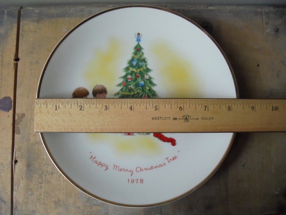 Happy Merry Christmas Tree 1978 Moppets Vintage Moppets - Etsy