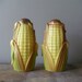 Vintage Corn Salt and Pepper Shaker Set, Farmhouse Kitchen, Ear of Corn ...