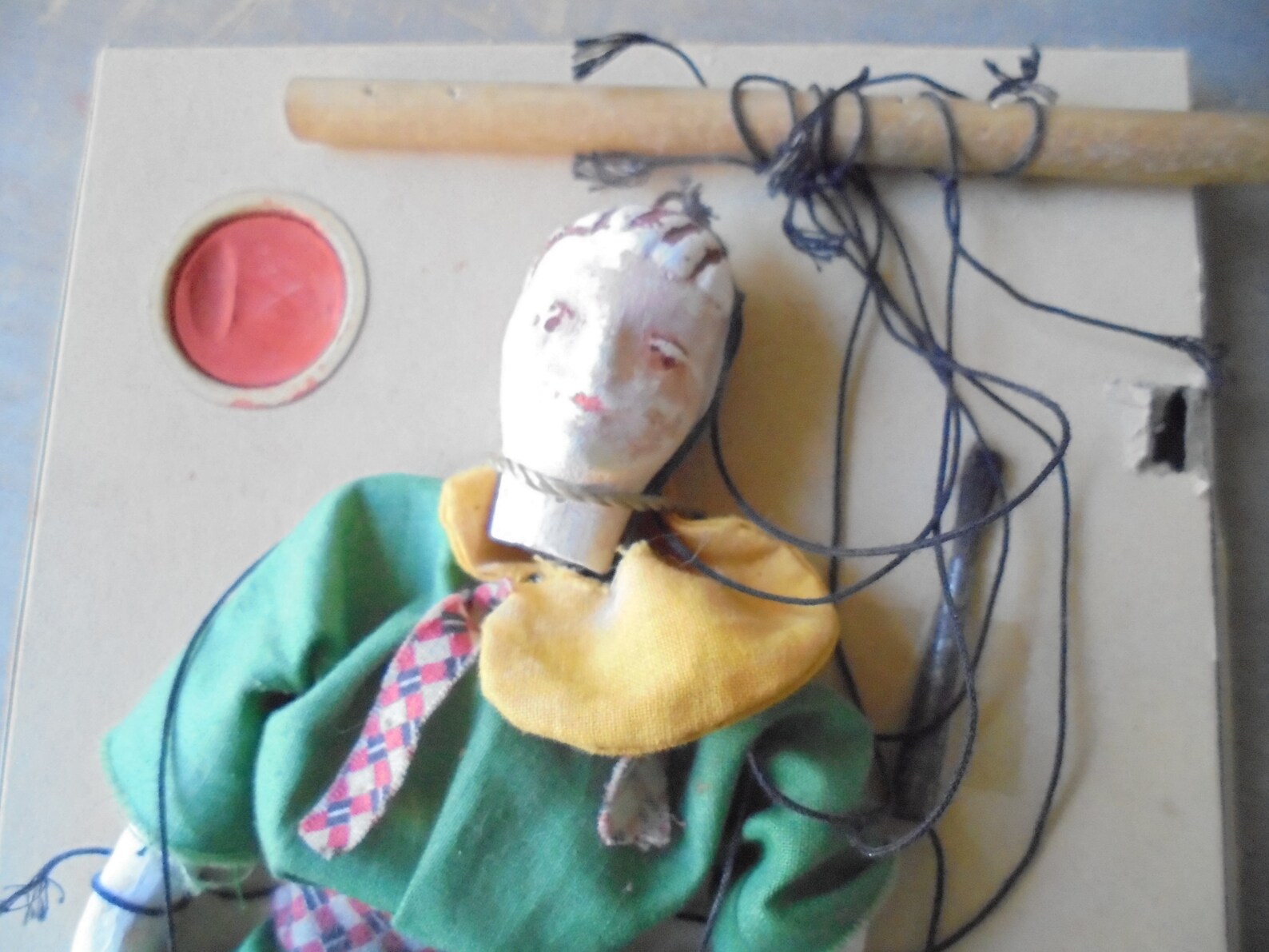 Marionette by Kopy Kat, 1937 Toy Marionette, Vintage Boy Puppet Doll ...