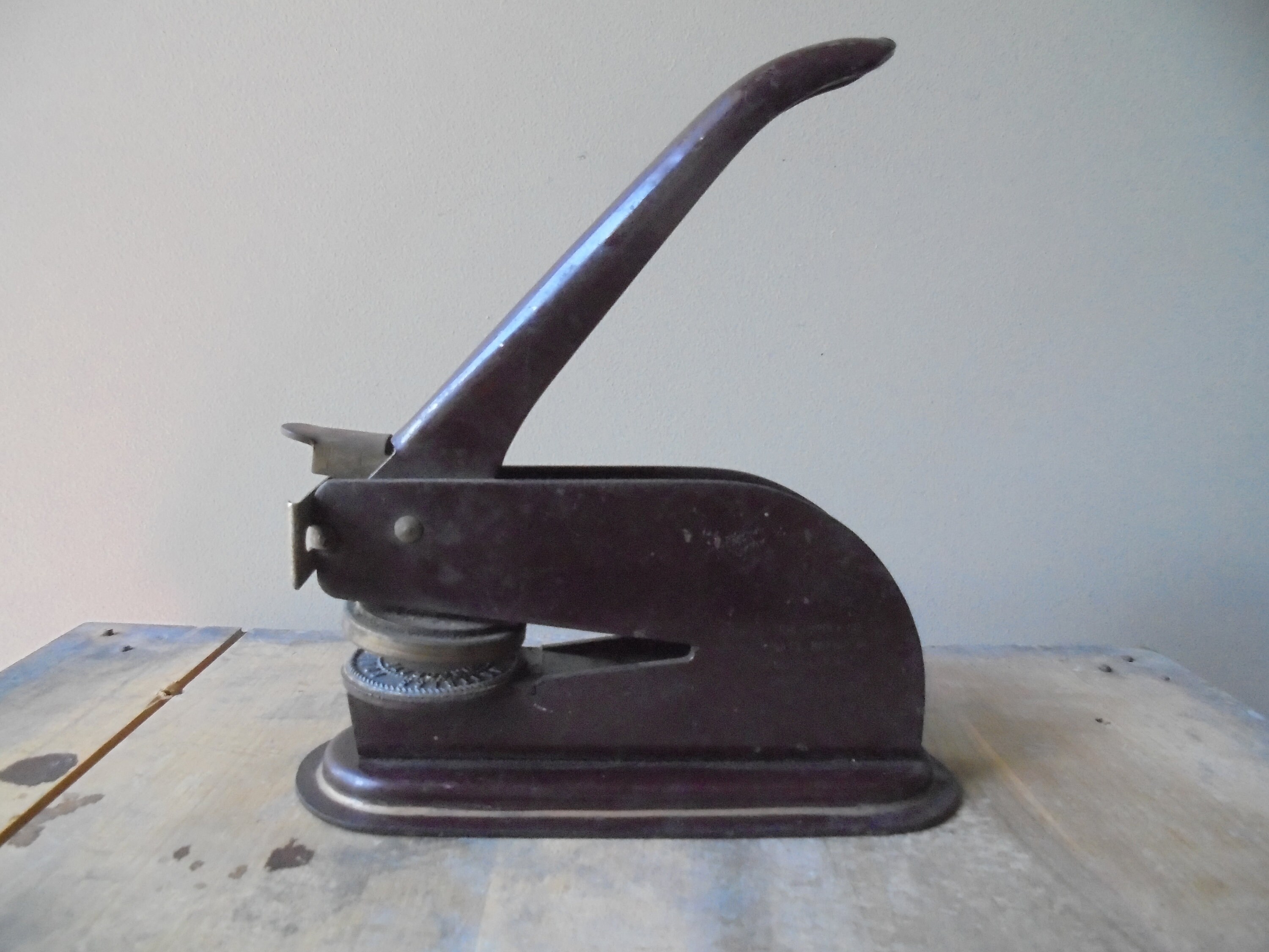 Vintage Paper Embosser Star Mattress Company Corporate Seal - Etsy