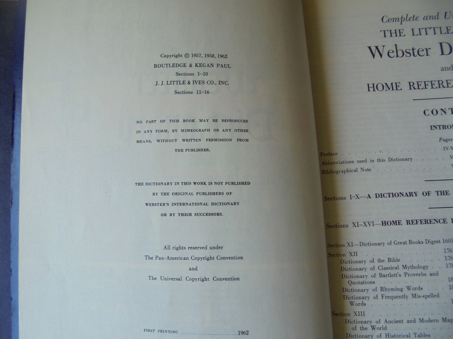 The Little & Ives Webster Dictionary and Home Reference - Etsy