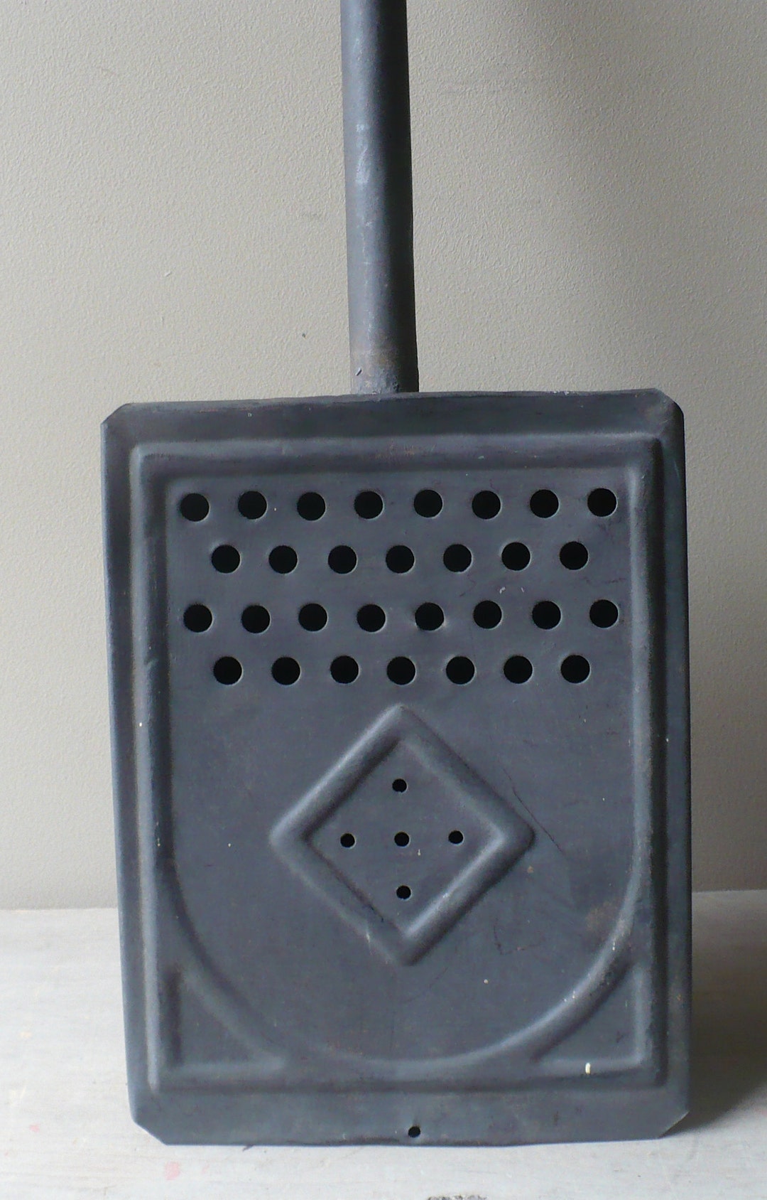 Vintage Metal Bed Warmer, Antique Warming Pan, Metal Coal Box With Long ...