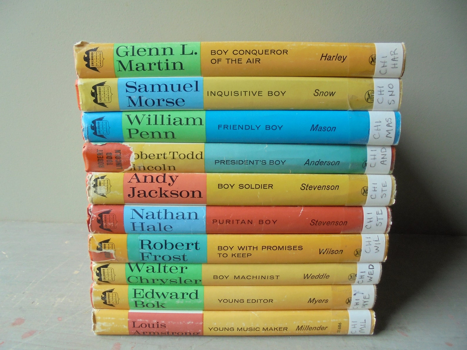 Childhood of Famous Americans Each Book Sold Separately - Etsy