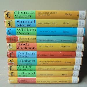 Childhood of Famous Americans, Each Book Sold Separately, Vintage ...