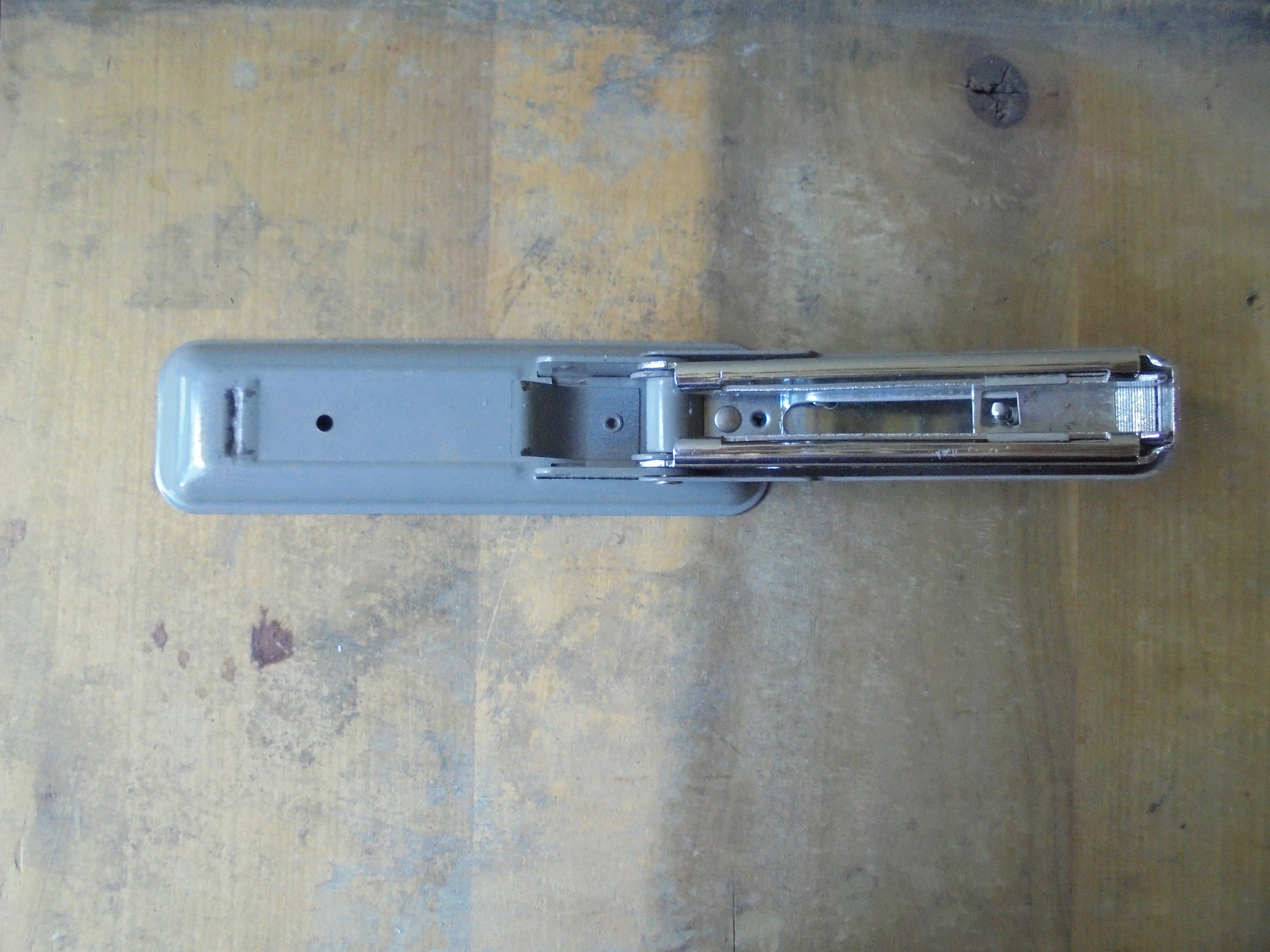 Gray Swingline Cub Stapler, Vintage Office Supply, Small Grey Metal ...