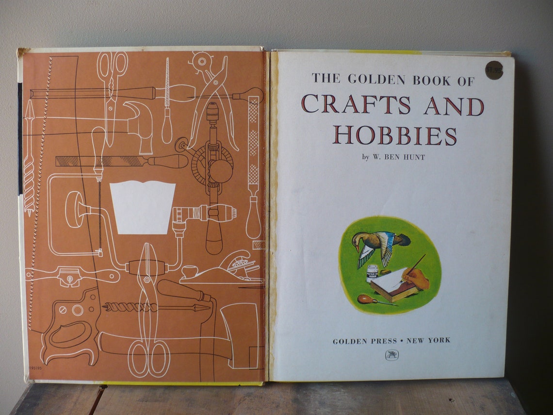 The Golden Book of Crafts and Hobbies by W. Ben Hunt Vintage - Etsy