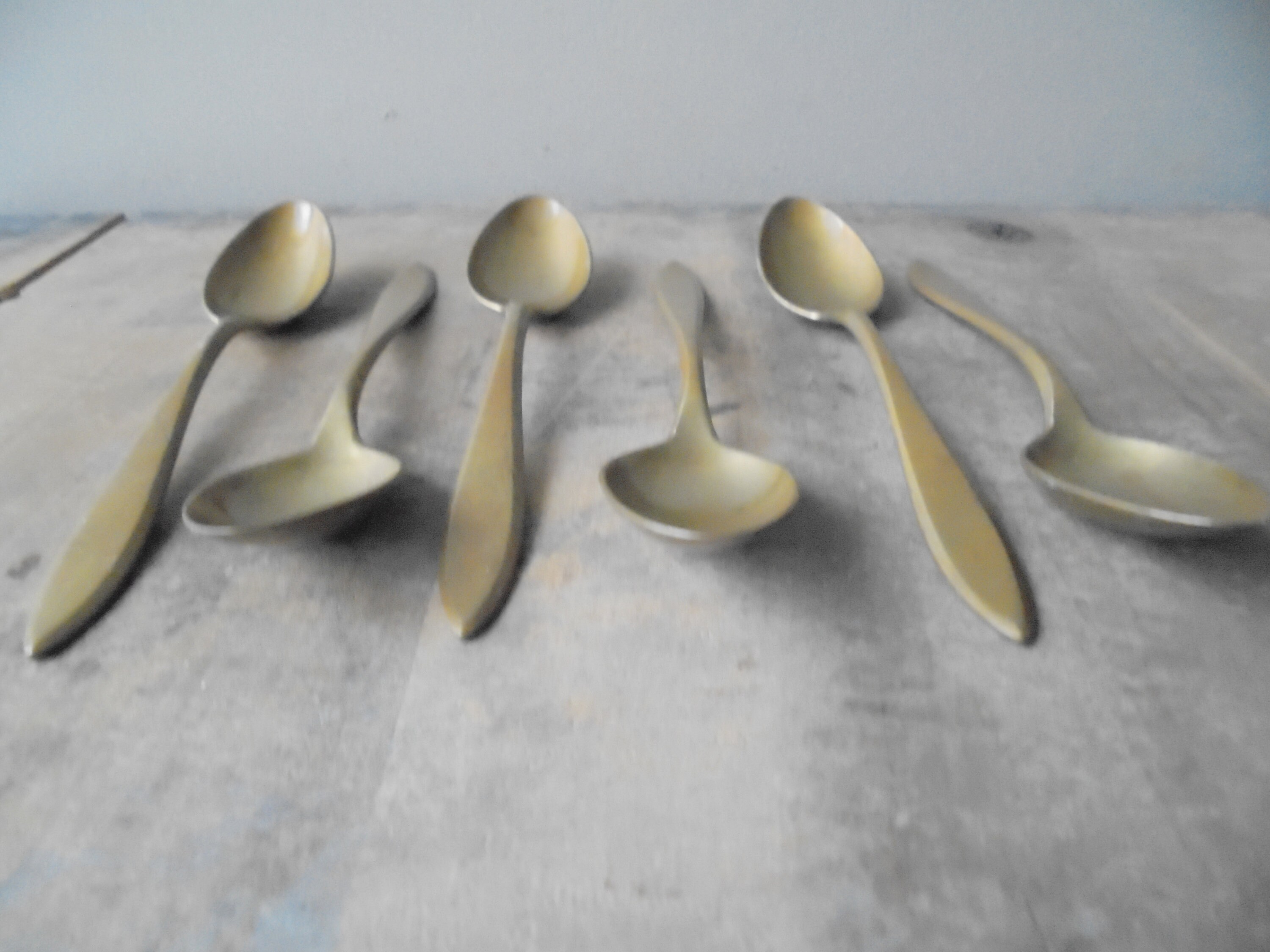 Vintage Set of Metal Baby Spoons Collectible Spoons Vintage - Etsy