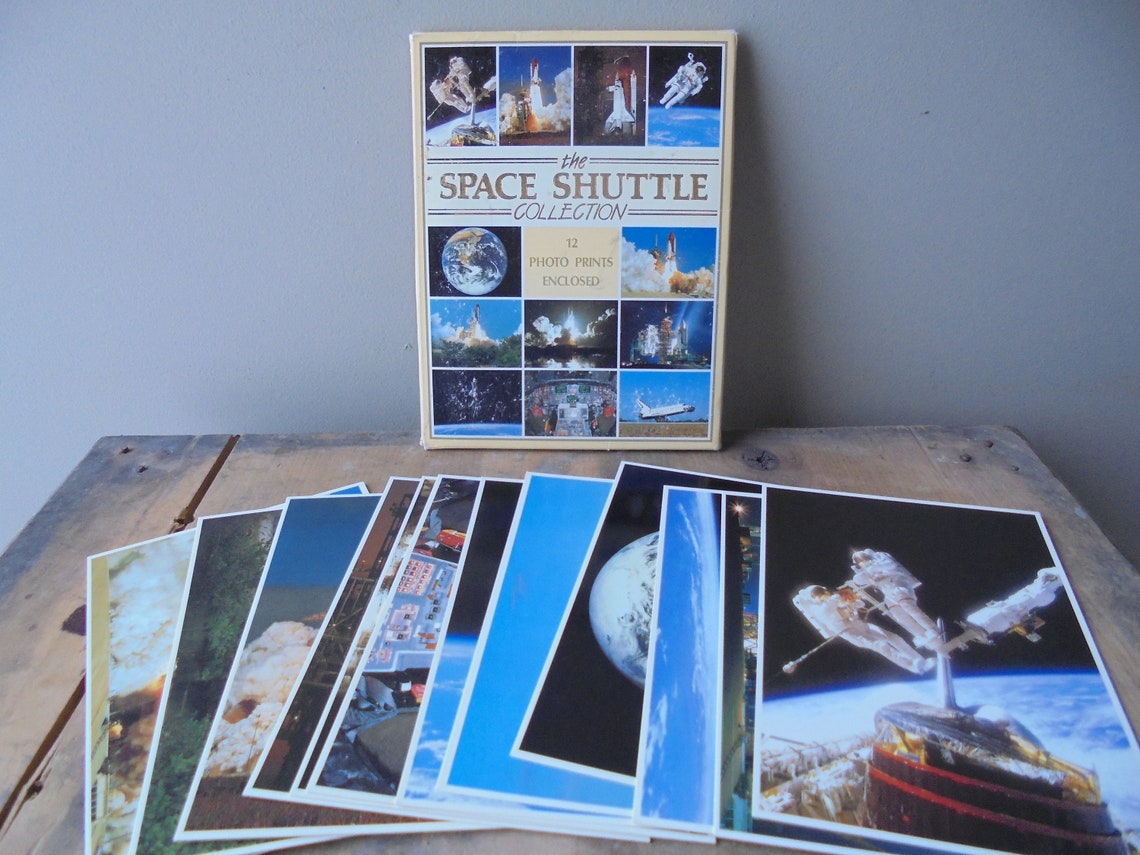 The Space Shuttle Postcard Collection Kimball Concepts 12 - Etsy