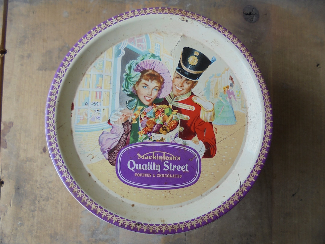 Mackintosh's Quality Street Toffees & Chocolate Tin - Etsy