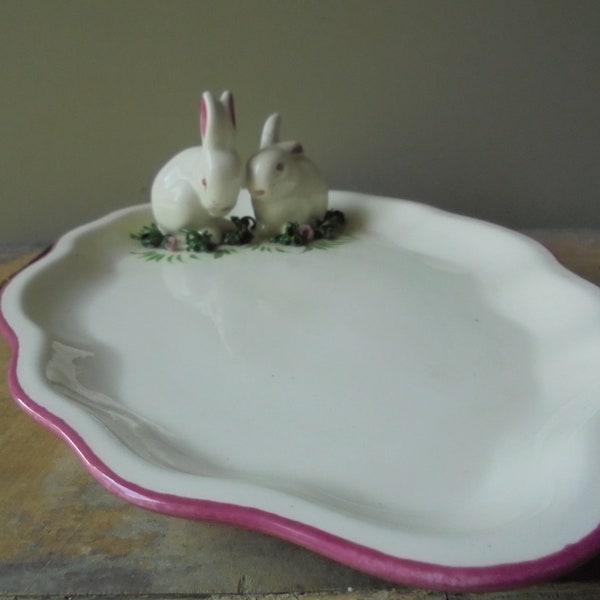 Rabbit Plate - Etsy