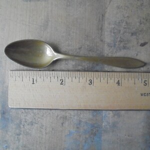 Vintage Set of Metal Baby Spoons, Collectible Spoons, Vintage Baby ...