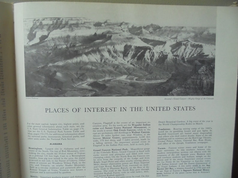 Rand Mcnally Cosmopolitan World Atlas Centennial Edition | Etsy