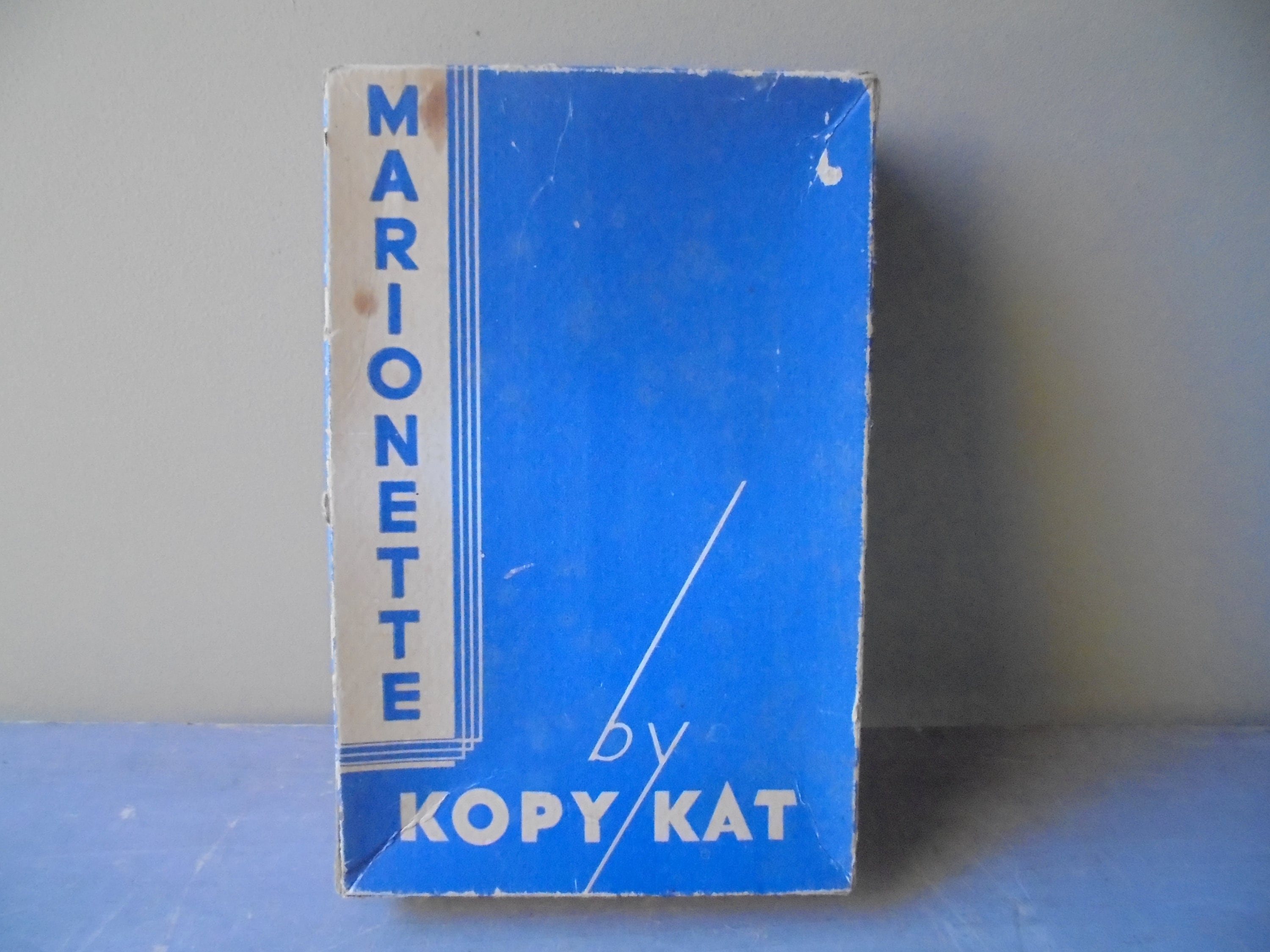 Marionette by Kopy Kat, 1937 Toy Marionette, Vintage Boy Puppet Doll ...