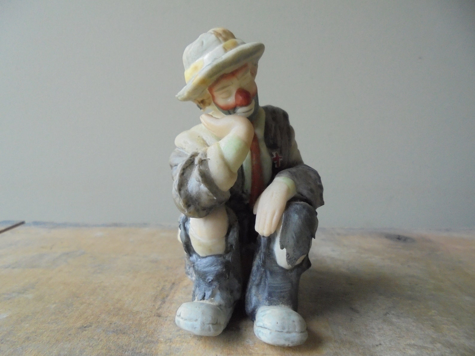 Vintage Emmett Kelly Jr. Clown Figurine, Emmett Kelly Jr. Collection by ...