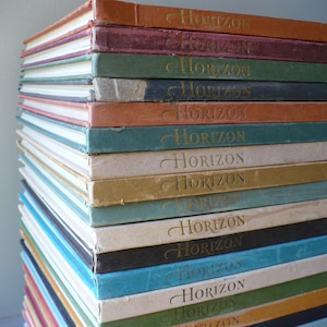 Vintage Horizon Books, Vintage Horizon Magazine Art Book, Hardcover Art ...