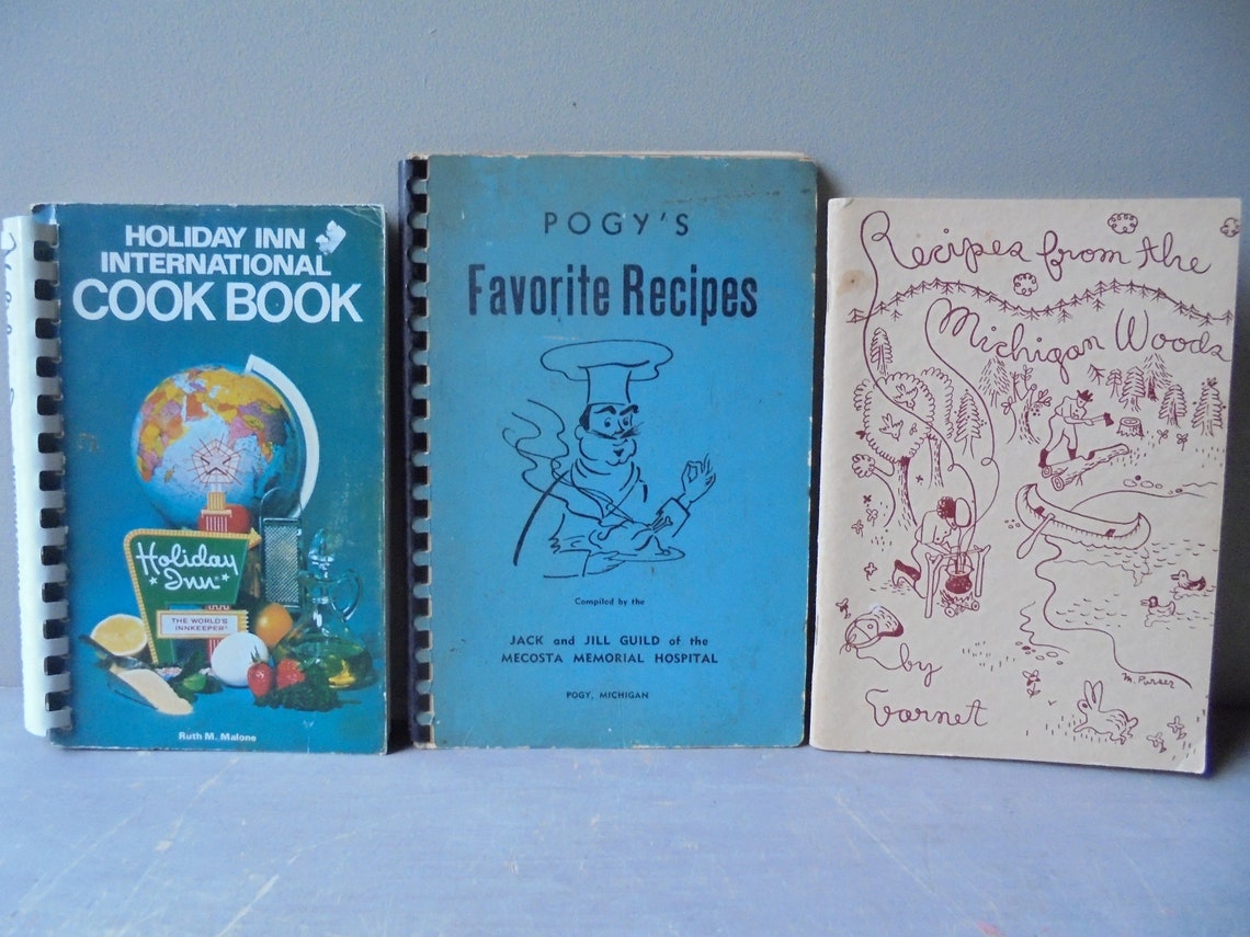 Vintage Cookbooks Spiral Bound Cookbook Recipes From the - Etsy