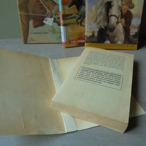 Vintage Paperback Book Collection, Four Horse Story Books, Black Beauty ...