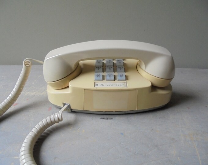 Vintage the Princess Phone Western Electric Bell System, Vintage Push ...