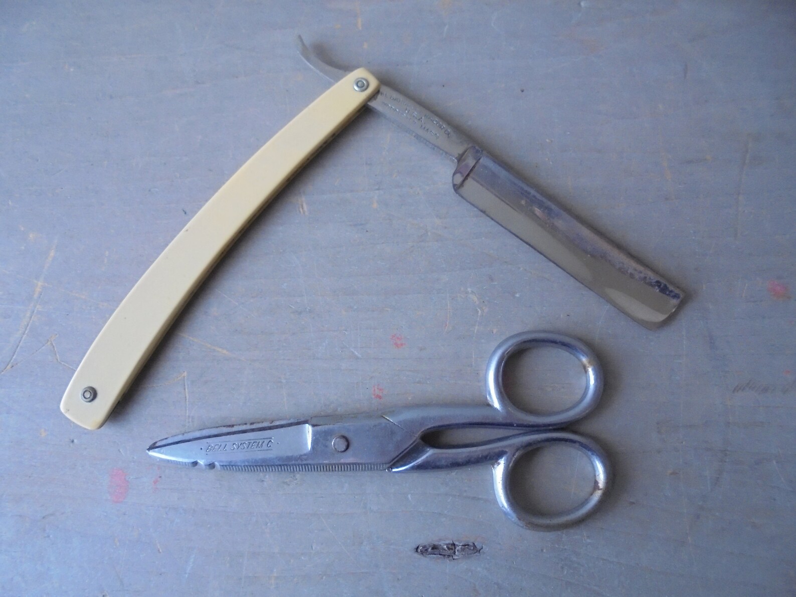 Vintage Men's Shaving Collection Vintage Razor Ceramic | Etsy