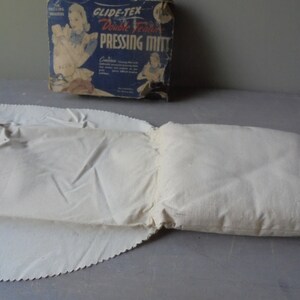 Glide Tex Double Feature Pressing Mitt for Pressing Shoulders, Vintage ...