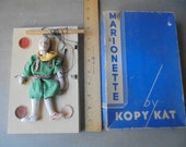 Marionette by Kopy Kat 1937 Toy Marionette Vintage Boy - Etsy