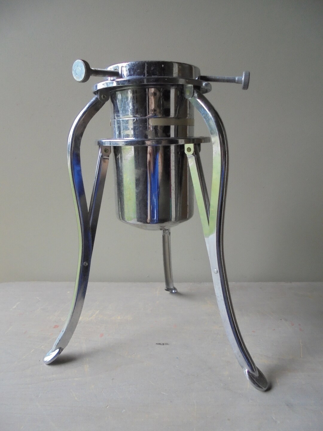 Vintage Christmas Tree Stand, Vintage Tree Holder, Vintage Metal ...