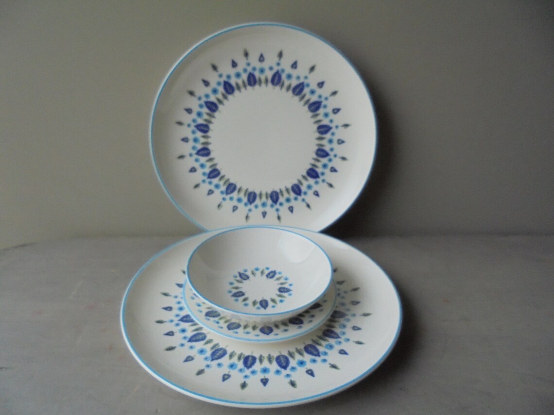 Vintage Marcrest Dinnerware Set Swiss Alpine Dinner Plates - Etsy