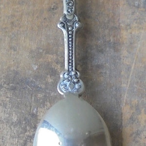 Set of Three Holland Souvenir Spoons, Vintage Delft Silverplate ...