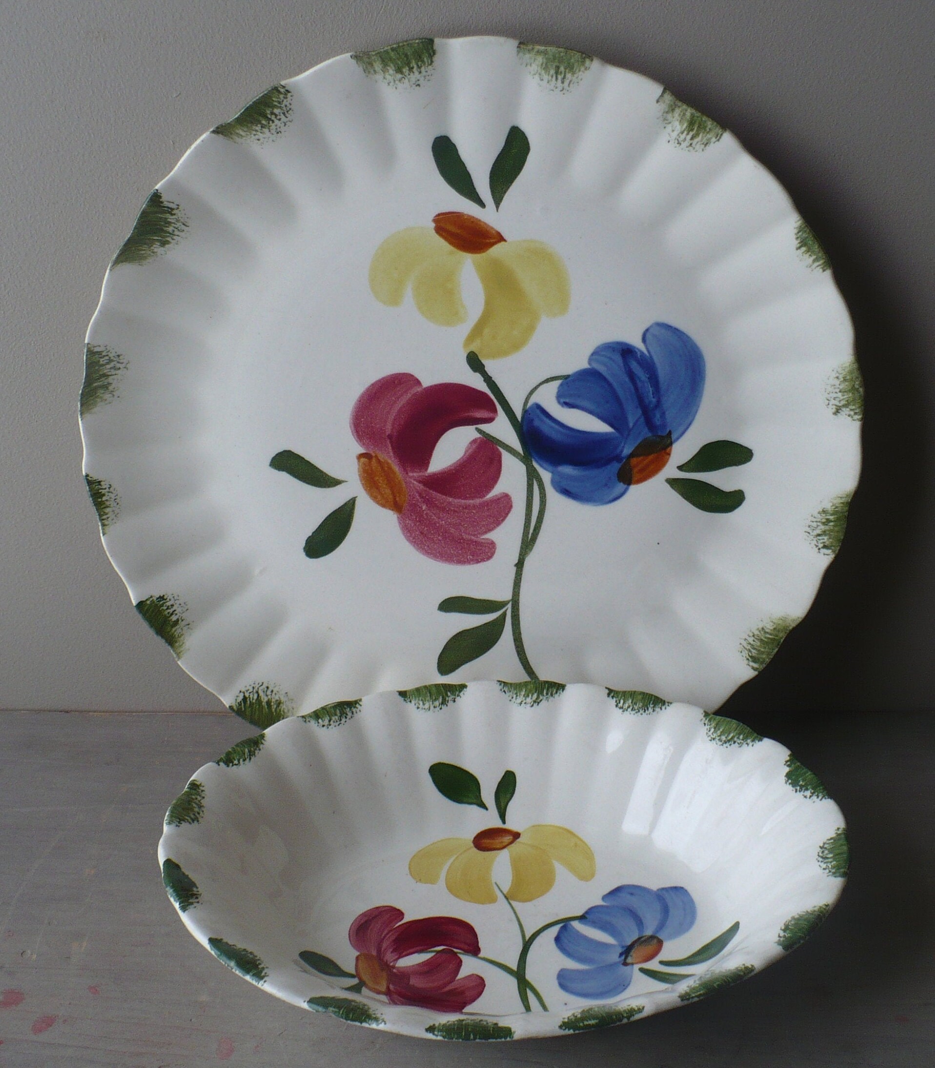 Blue Ridge Southern Potteries Dish Set Vintage Serving Dish - Etsy