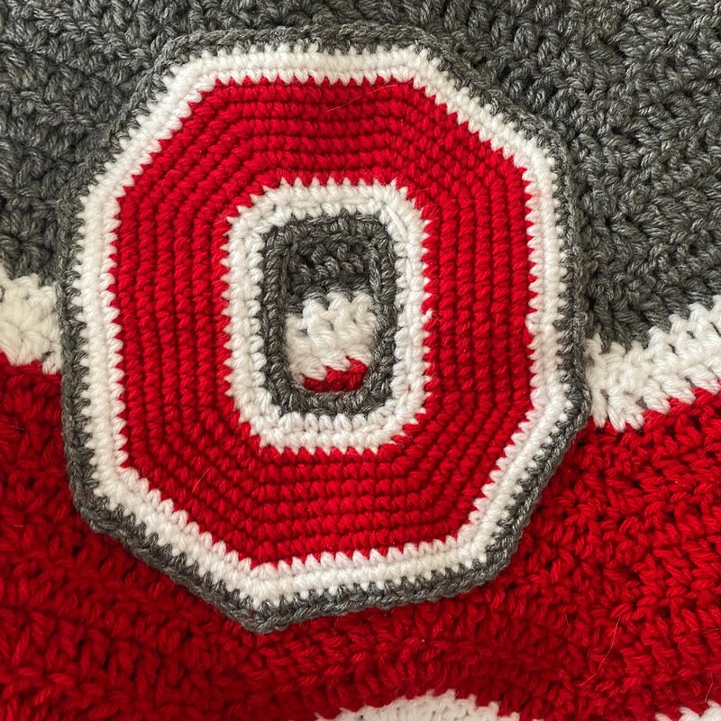 Ohio State Afghan - Etsy