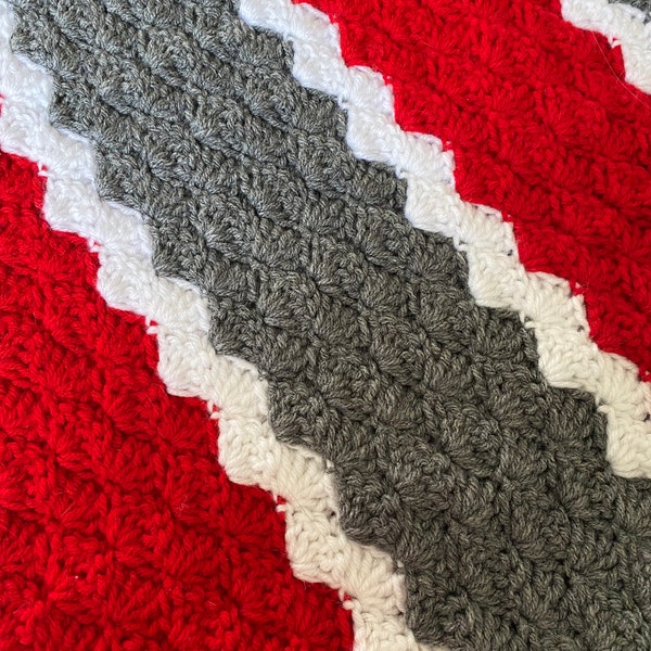 Ohio State Afghan - Etsy