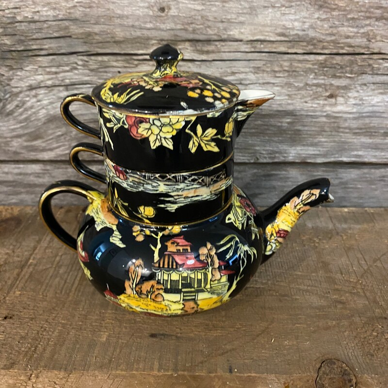 Stacked Teapot - Etsy