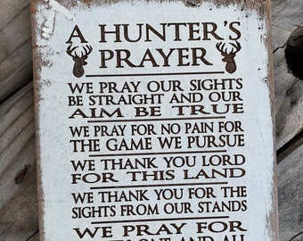 Hunters Prayer - Etsy