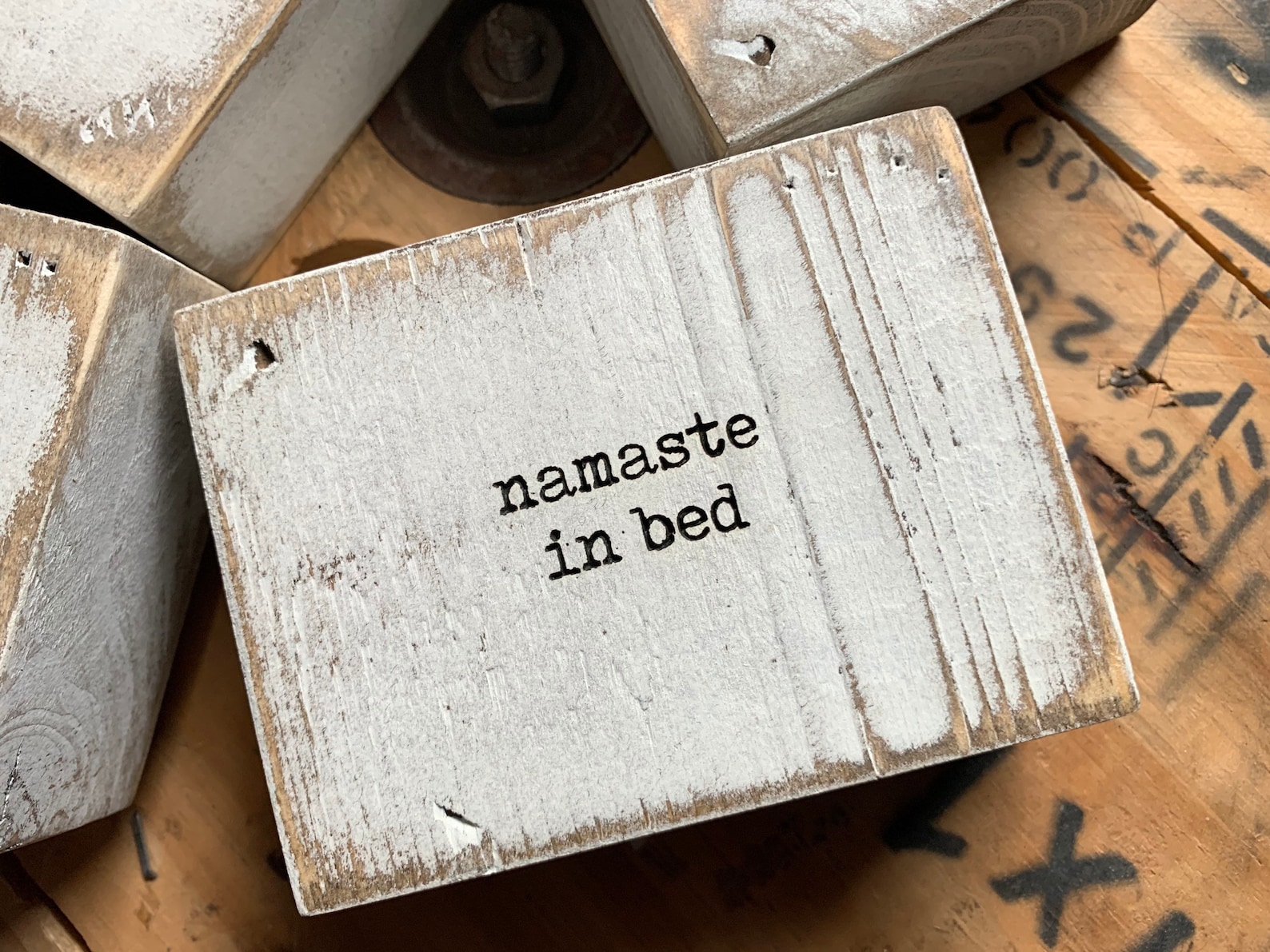 Itty Bitty Blocks Custom Sign Customized Desk Sign Shelf - Etsy