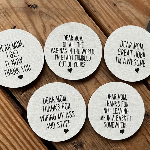 Dear Mom Magnet Mothers Day Gift | Etsy