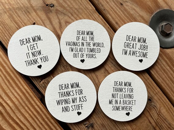 Dear Mom Magnet Mothers Day Gift | Etsy