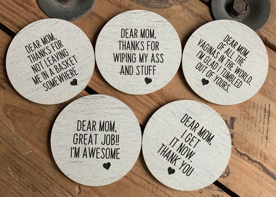 Dear Mom Magnet Mothers Day Gift | Etsy