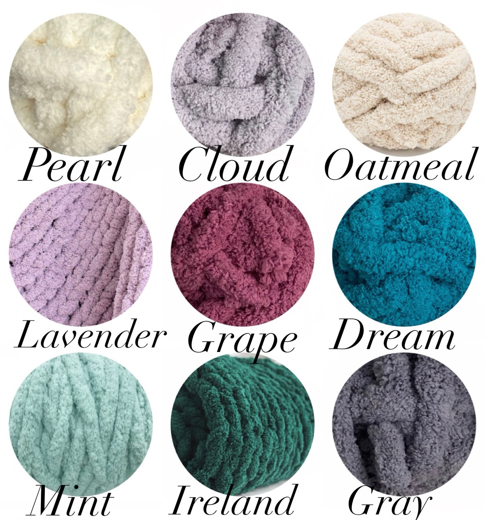 JUMBO Chenille Blanket Chunky Chenille Yarn Chunky Knit - Etsy