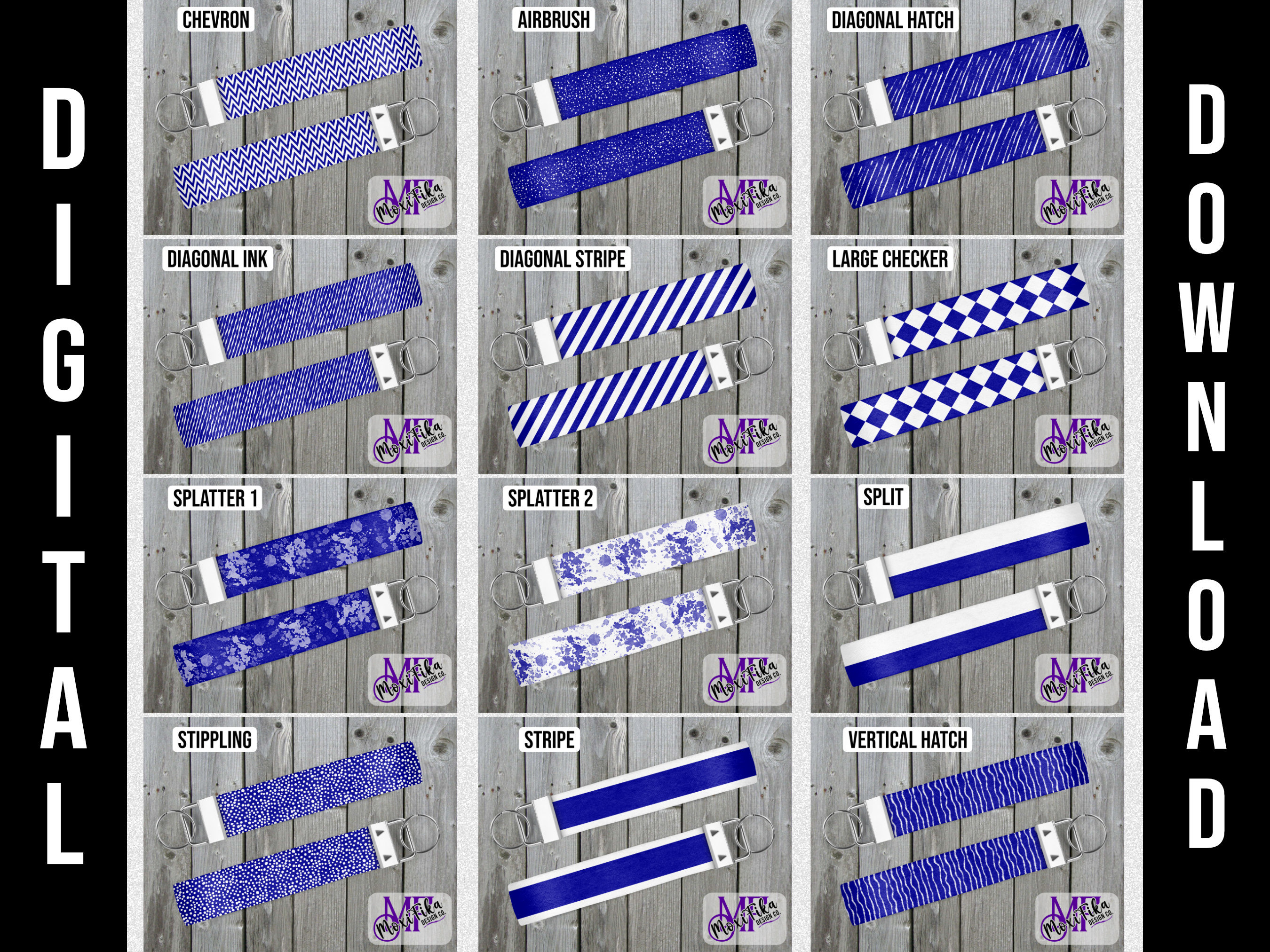 Royal Blue Chevron Backgrounds