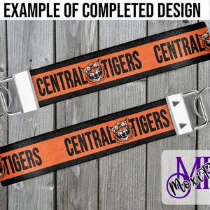 Custom School Fundraiser Keychain Wristlets - Keychain Fundraiser for ...