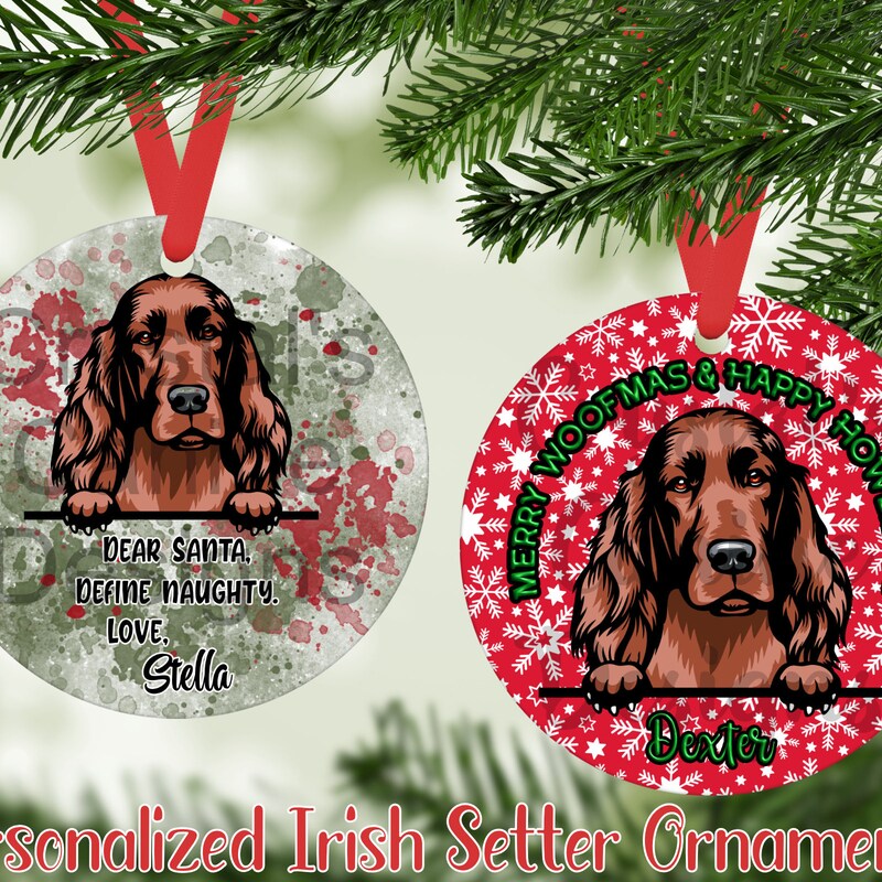 Setter Ornament - Etsy