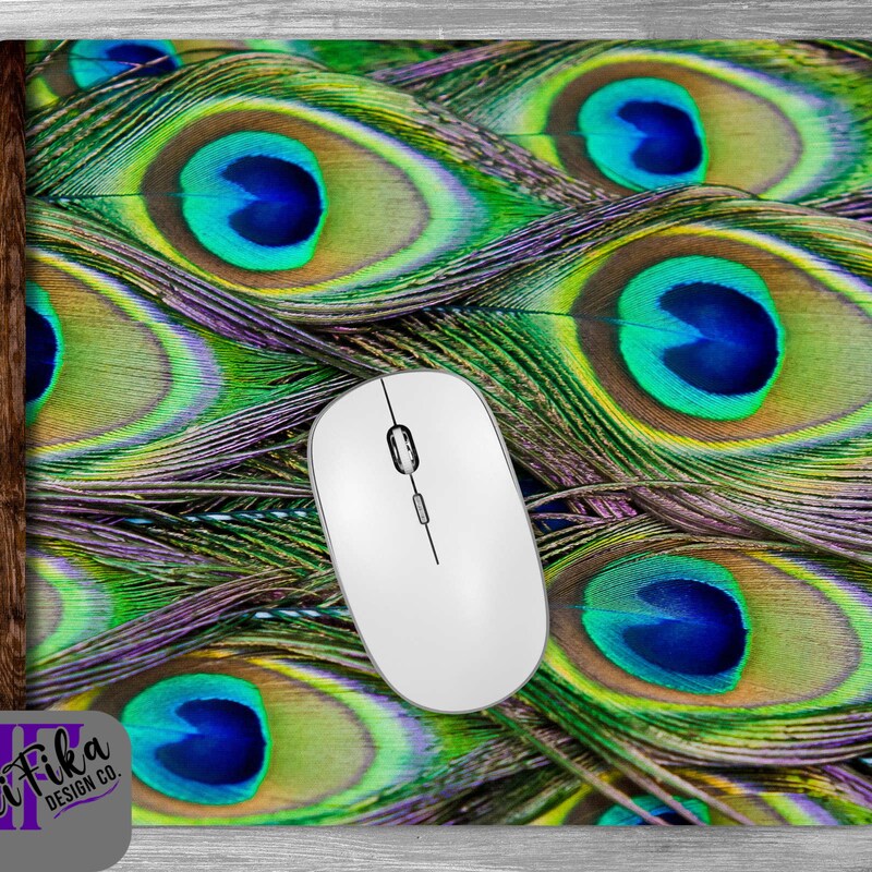 Peacock Feather Mat - Etsy