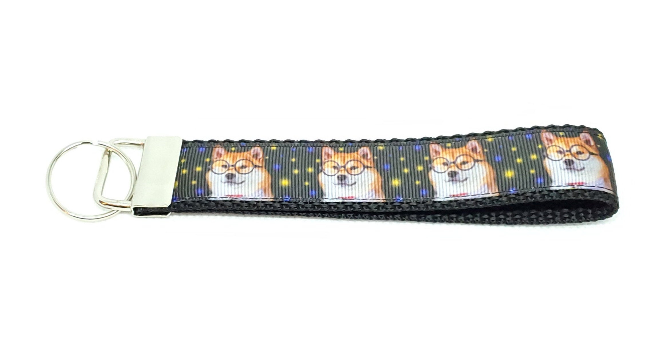 Shiba Inu Keychain Shiba Inu Key Fob Shiba Inu Wristlet Shiba - Etsy