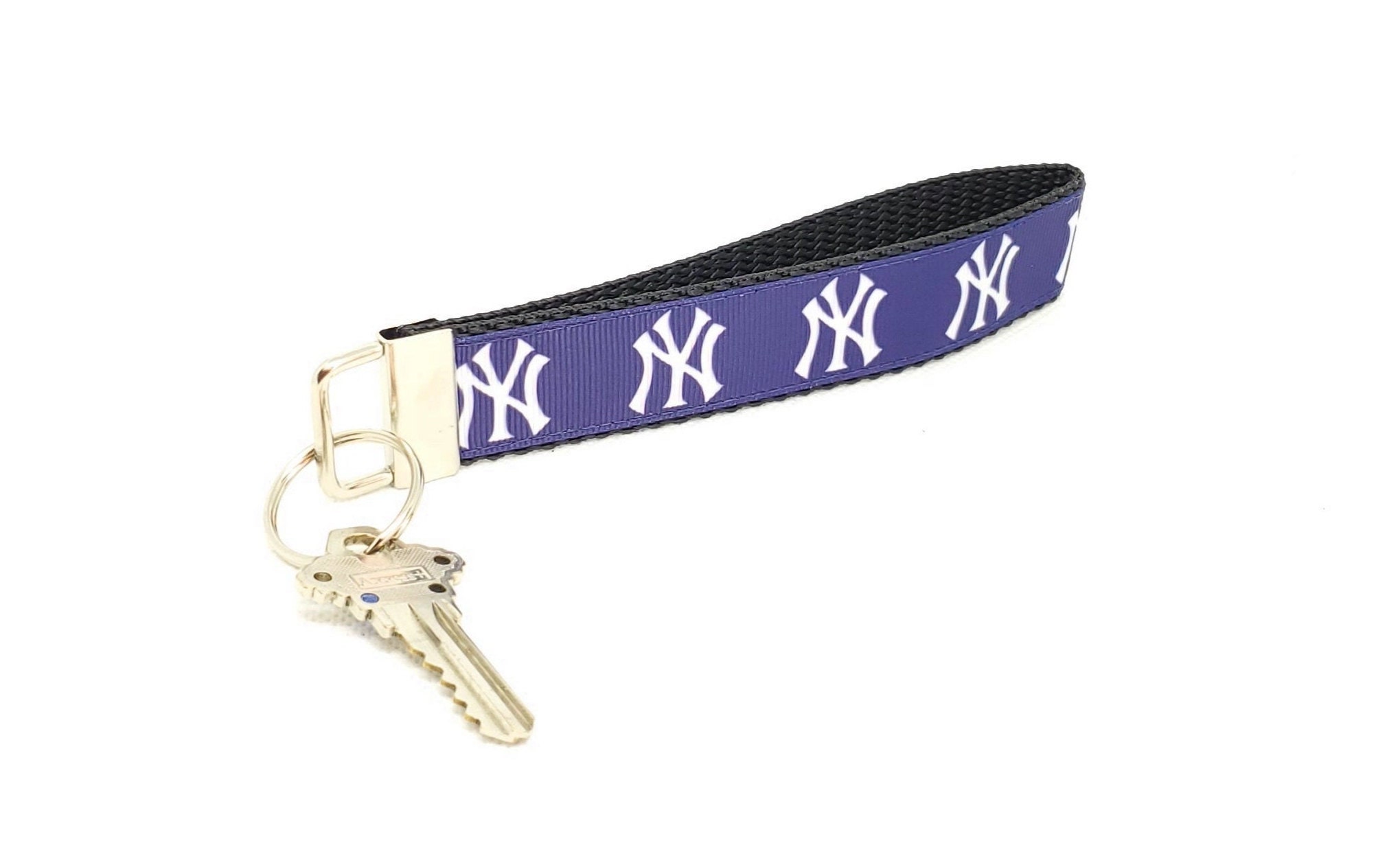 New York Yankees Keychain New York Yankees Key Fob New York - Etsy